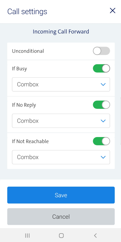 Setting up COMBOX® and listening to messages - Help | Swisscom