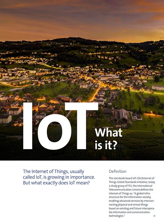 The Internet of Things in practice | Swisscom